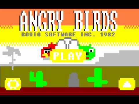 Angry Birds 8 bit en los años 80 | Laifr.com