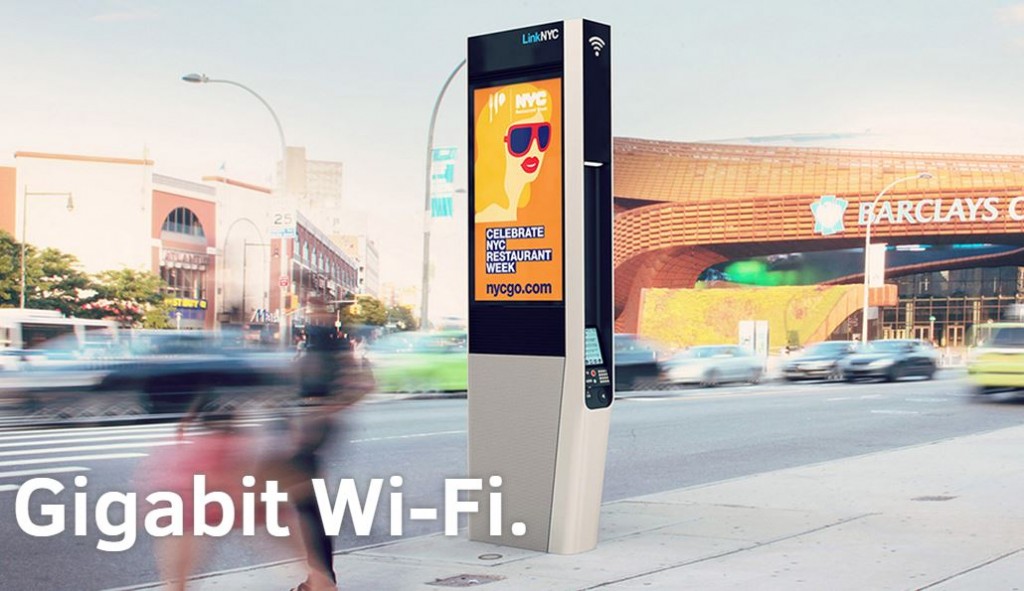 Así es LinkNYC, una red Wi-Fi gratuita con conexión a Internet de 1 Gigabit en Nueva York ...