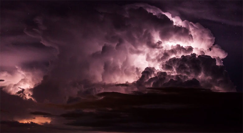 Estas son probablemente las tormentas más espectaculares que has visto ...